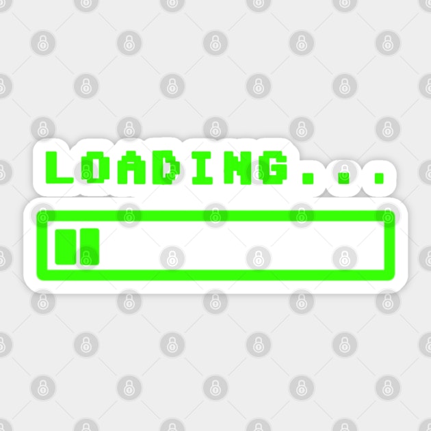 loading... - Load - Sticker | TeePublic